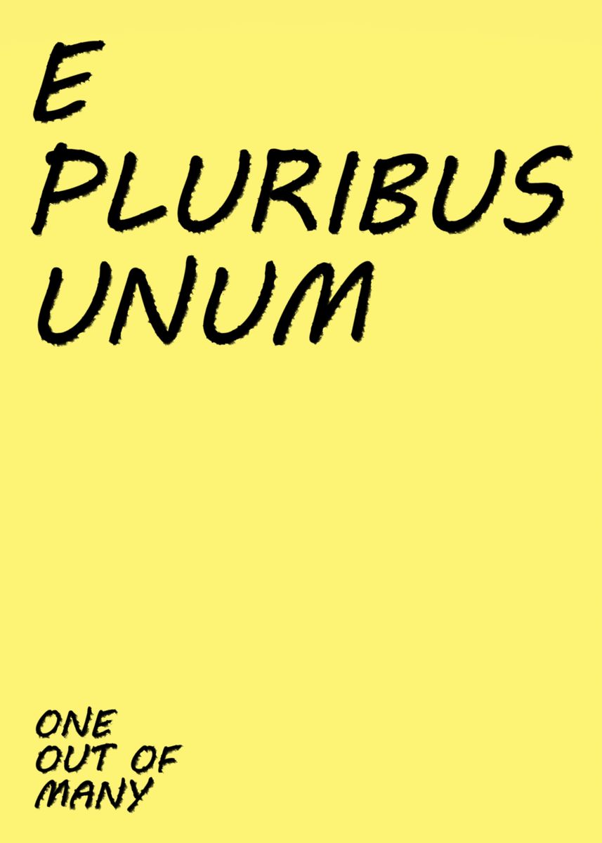 'One Out Of Many' Poster, picture, metal print, paint by Josh B | Displate