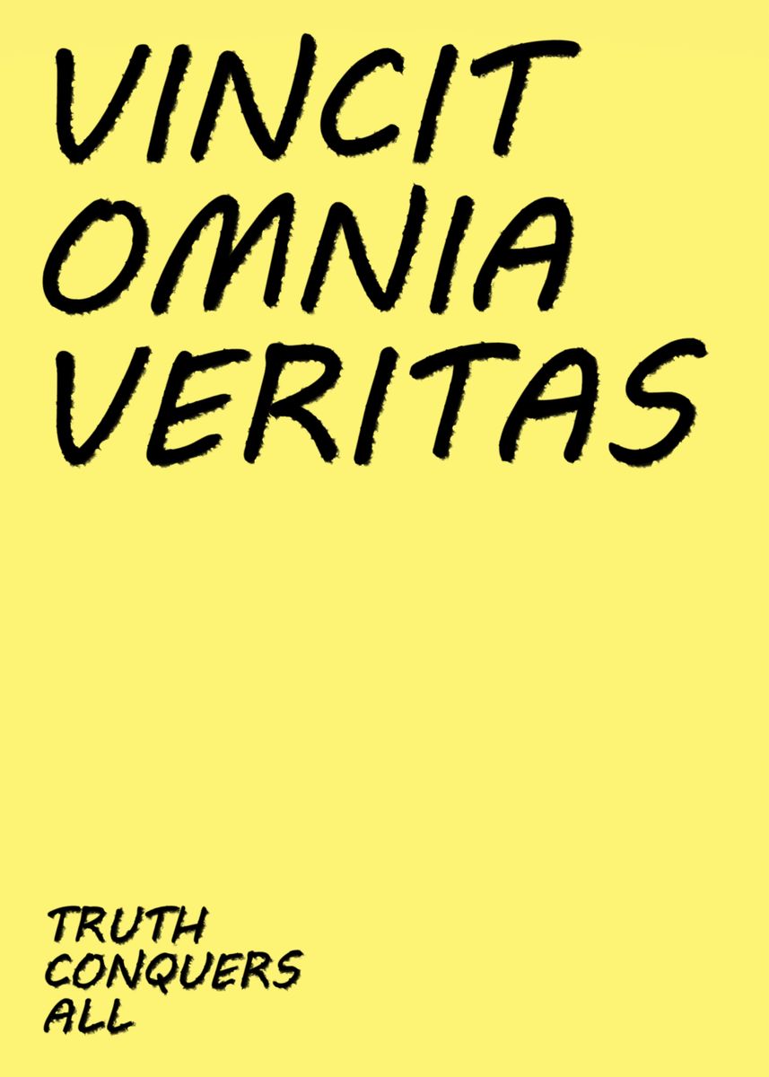 'Truth Conquers All' Poster by Josh B | Displate