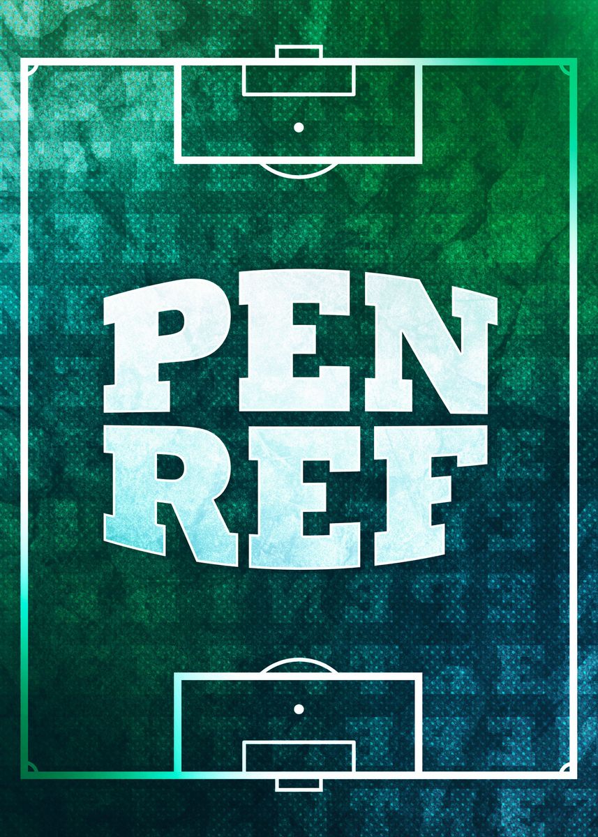 'PEN REF' Poster, picture, metal print, paint by Craig Douglas | Displate