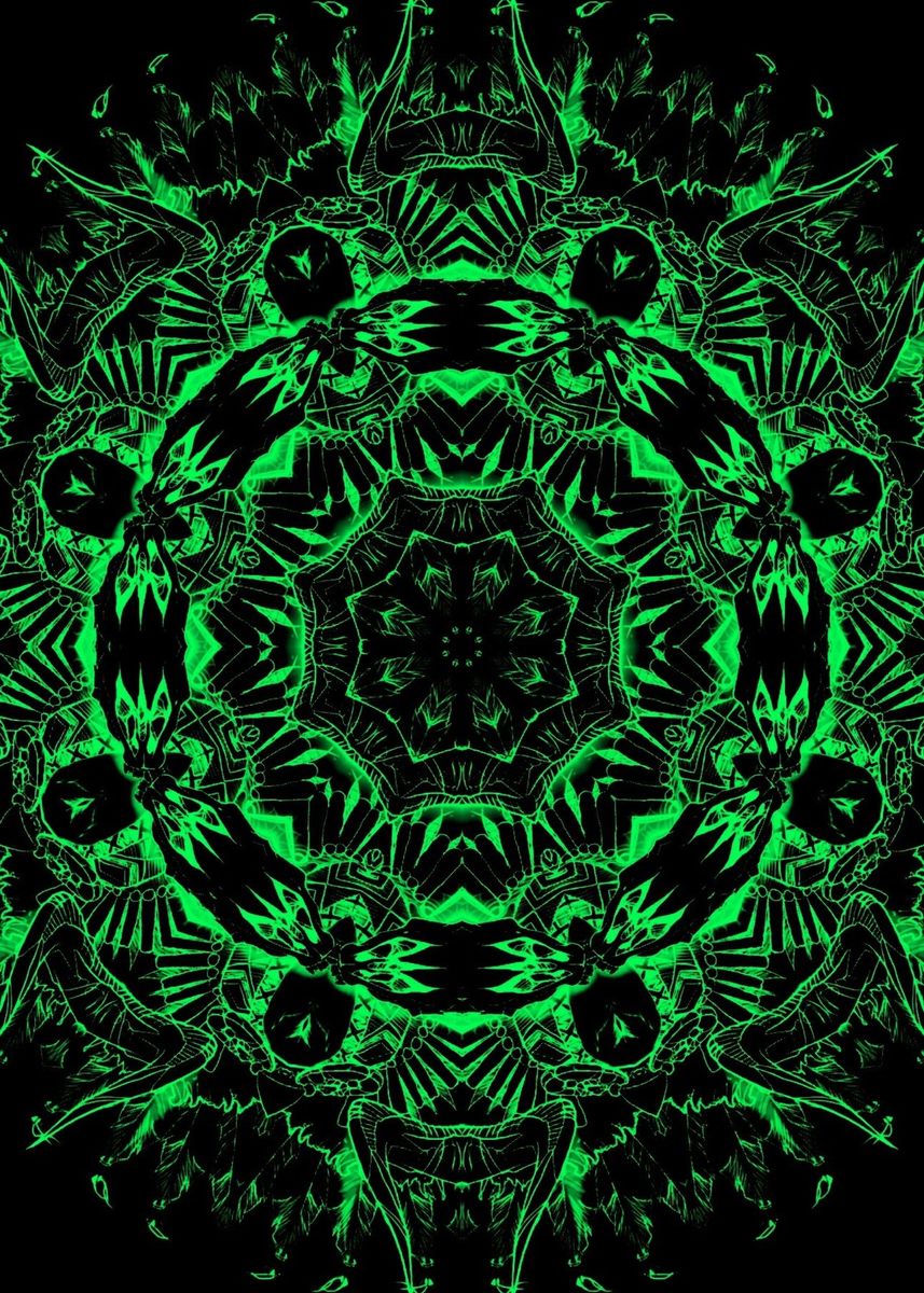 'Ancient Mandala ' Poster by Max Nesta | Displate