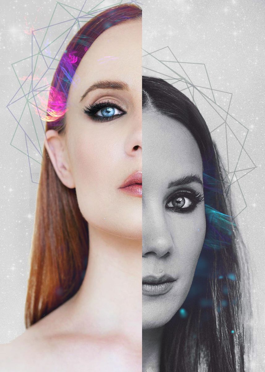 'Simone Simons' Poster, picture, metal print, paint by Florencia Troisi ...