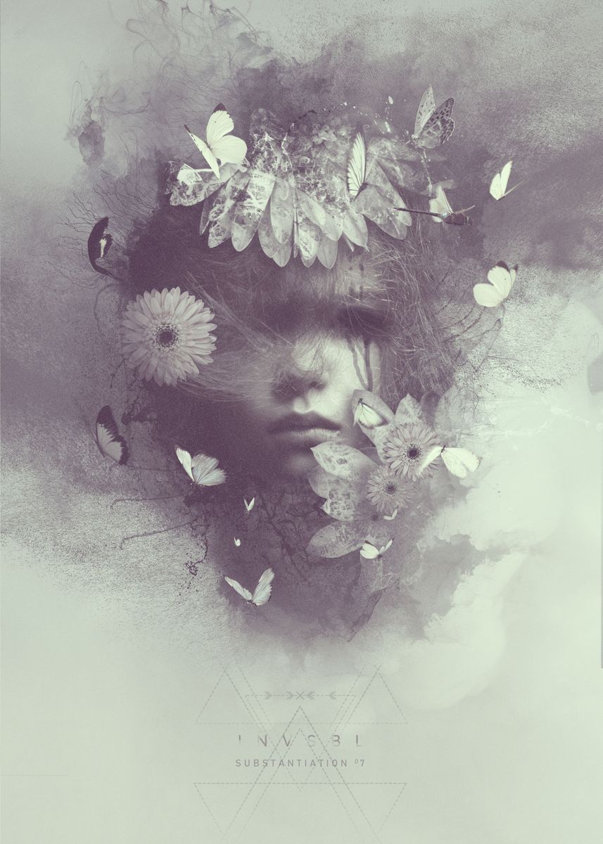 'Substantiation No 7' Poster, picture, metal print, paint by I N V S B ...