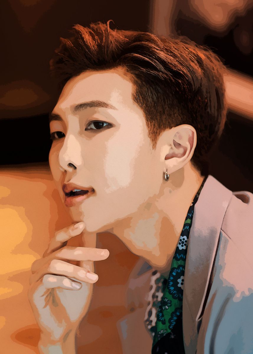'RM BTS' Poster by Nordbo | Displate