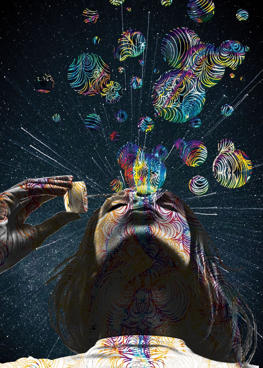 'Cymatic Pattern' Poster by Ryan Scardecchio | Displate