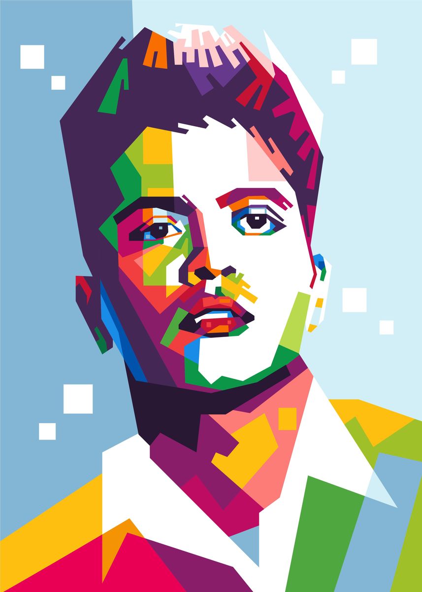 'BRUNO MARS' Poster, picture, metal print, paint by achmad | Displate