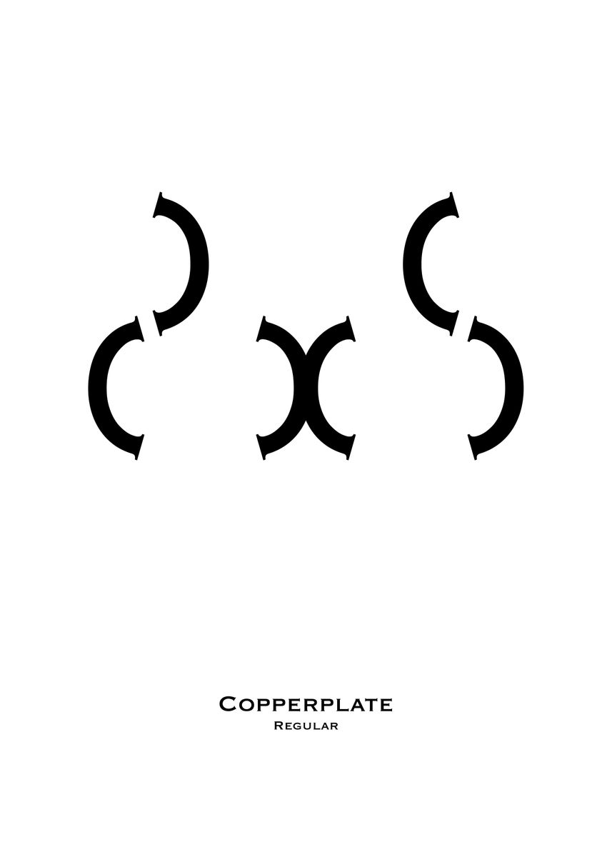 'Copperplate' Poster by Viktor Hertz | Displate
