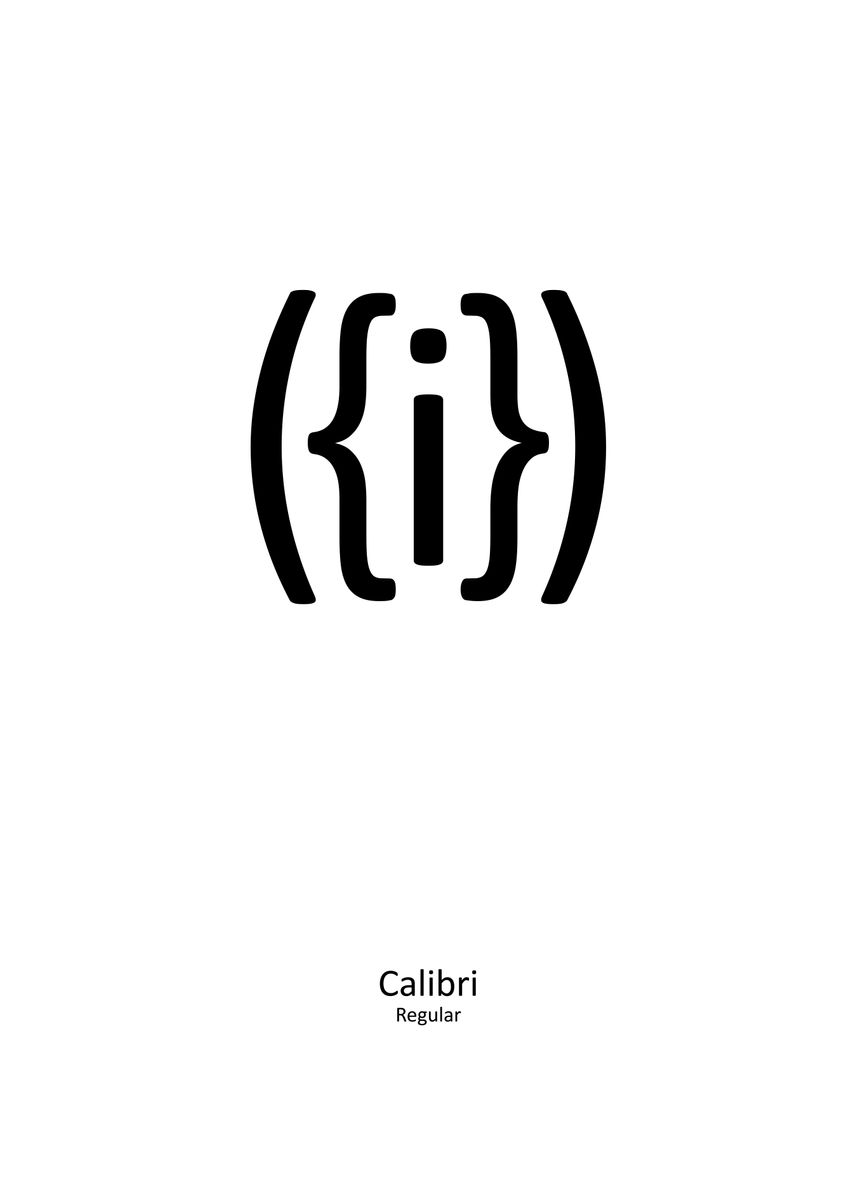 'Calibri' Poster, picture, metal print, paint by Viktor Hertz | Displate