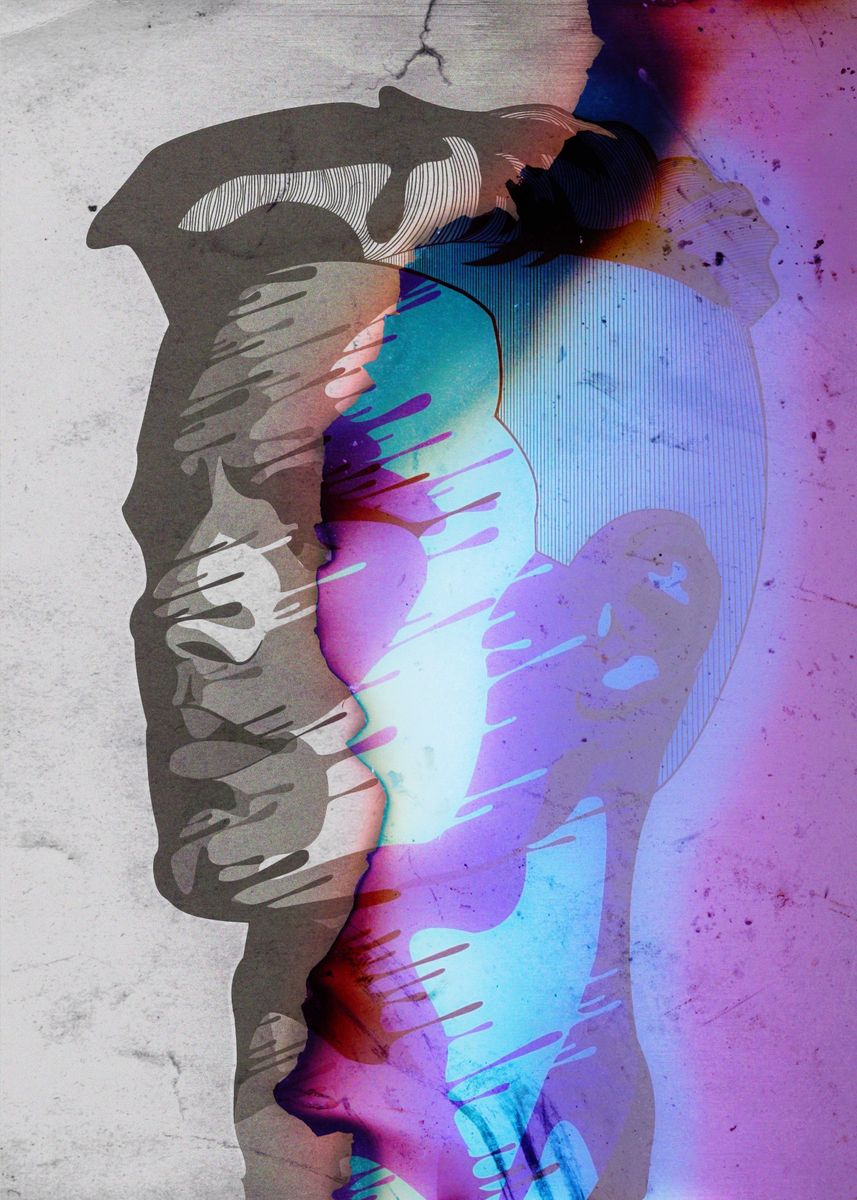 'Saudade' Poster, picture, metal print, paint by Ben | Displate