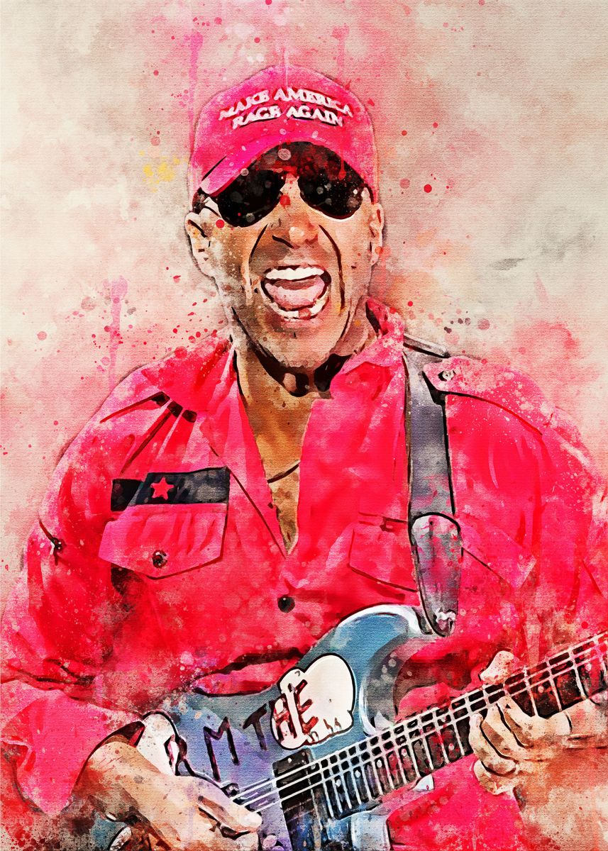 'Thomas Morello ' Poster, picture, metal print, paint by Muhammad Irsan ...