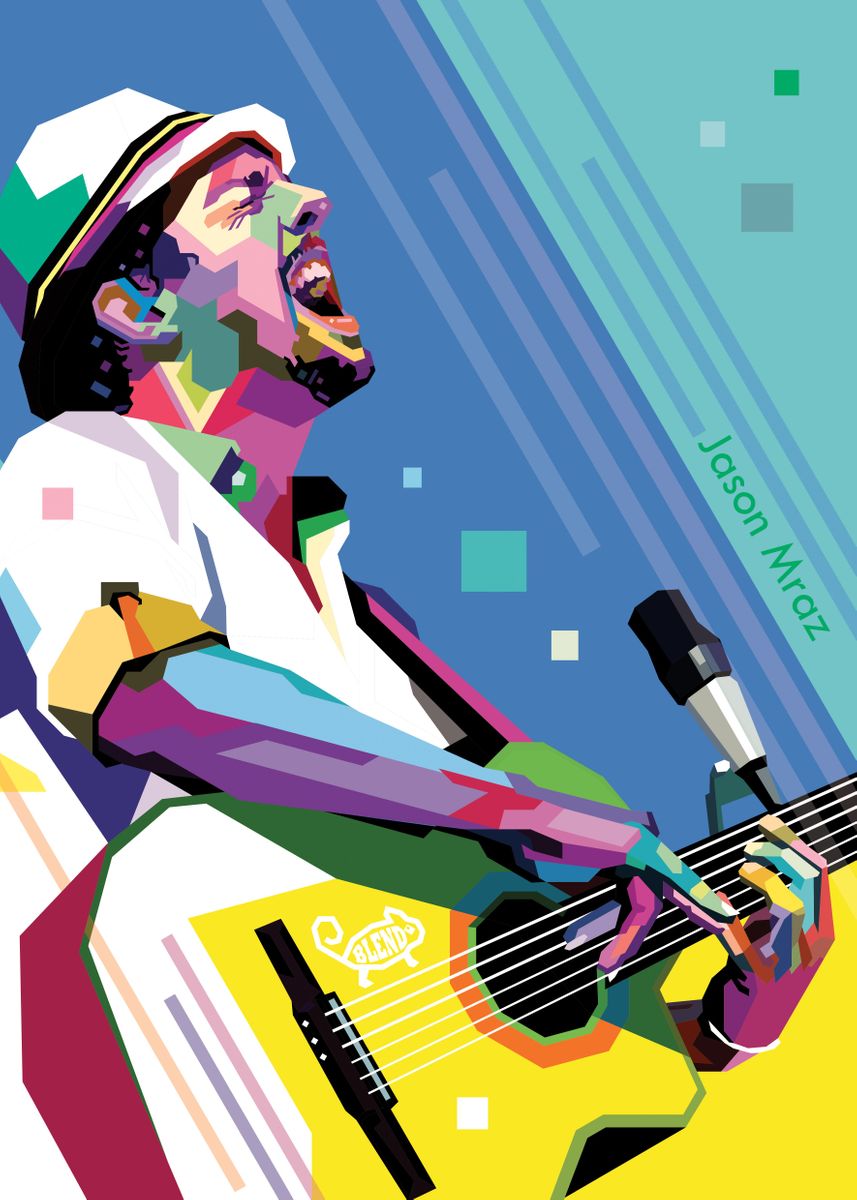 'JASON MRAZ' Poster, picture, metal print, paint by Popart PosterS ...