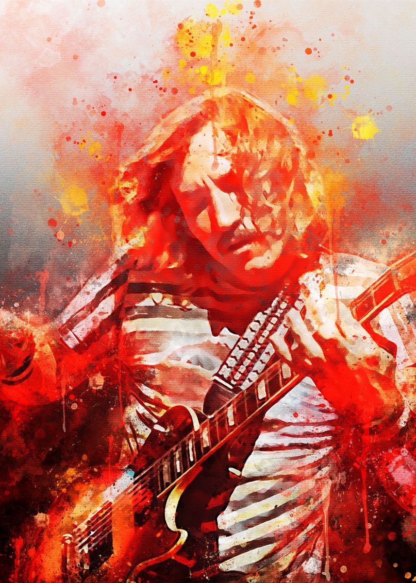 'Joe Walsh ' Poster, picture, metal print, paint by Muhammad Irsan ...