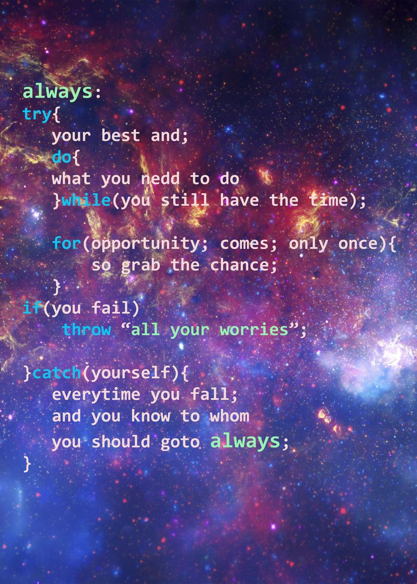 'ProgrammersQuote Algorithm' Poster, picture, metal print, paint by ...