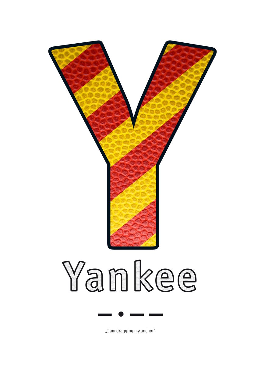 'Yankee Navy Code' Poster by Ralph Frankenberg | Displate