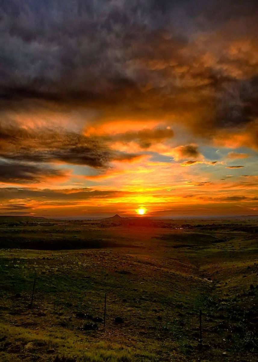 'Golden Sunrise' Poster, picture, metal print, paint by Manuel Alvarez ...