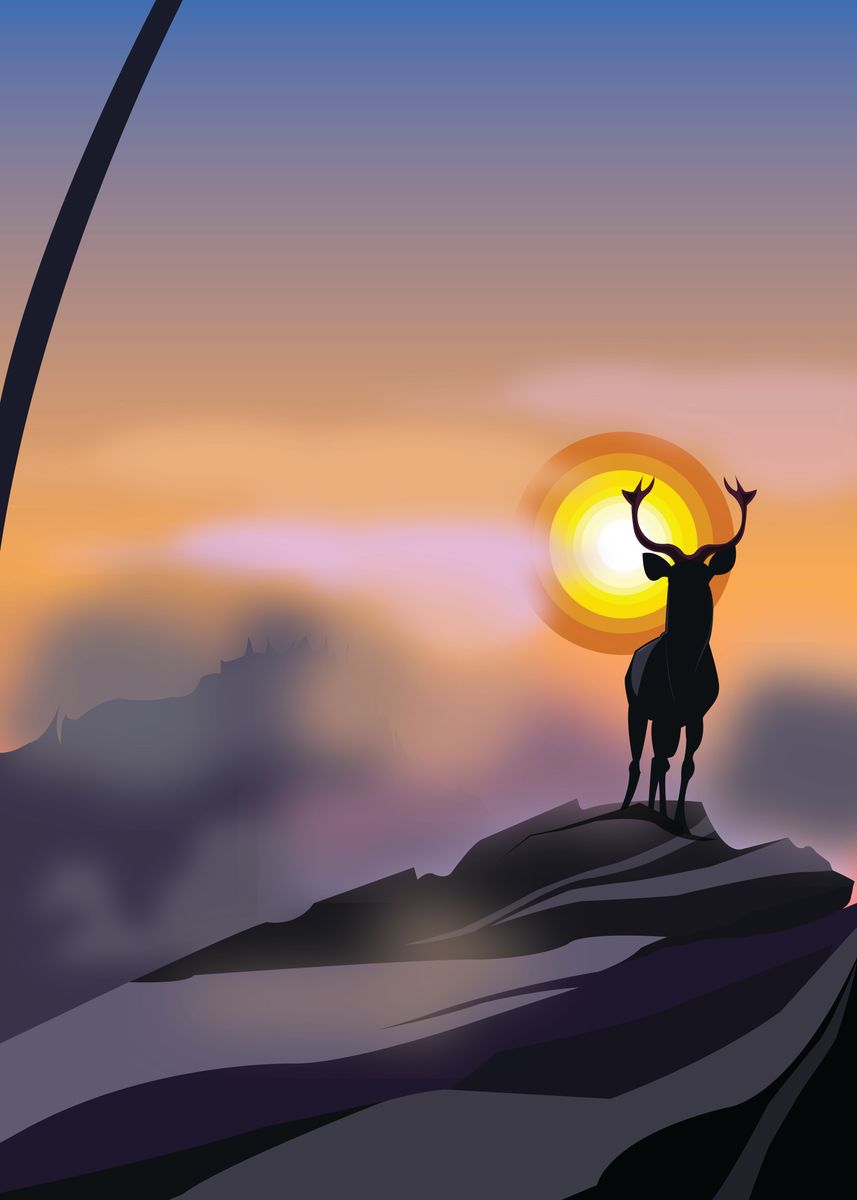 'The Hope' Poster, picture, metal print, paint by Nimai Saparay | Displate