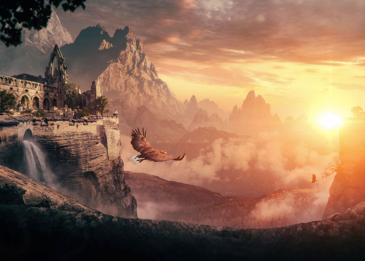 'Lost in Reverie' Poster by Tobias Roetsch | Displate