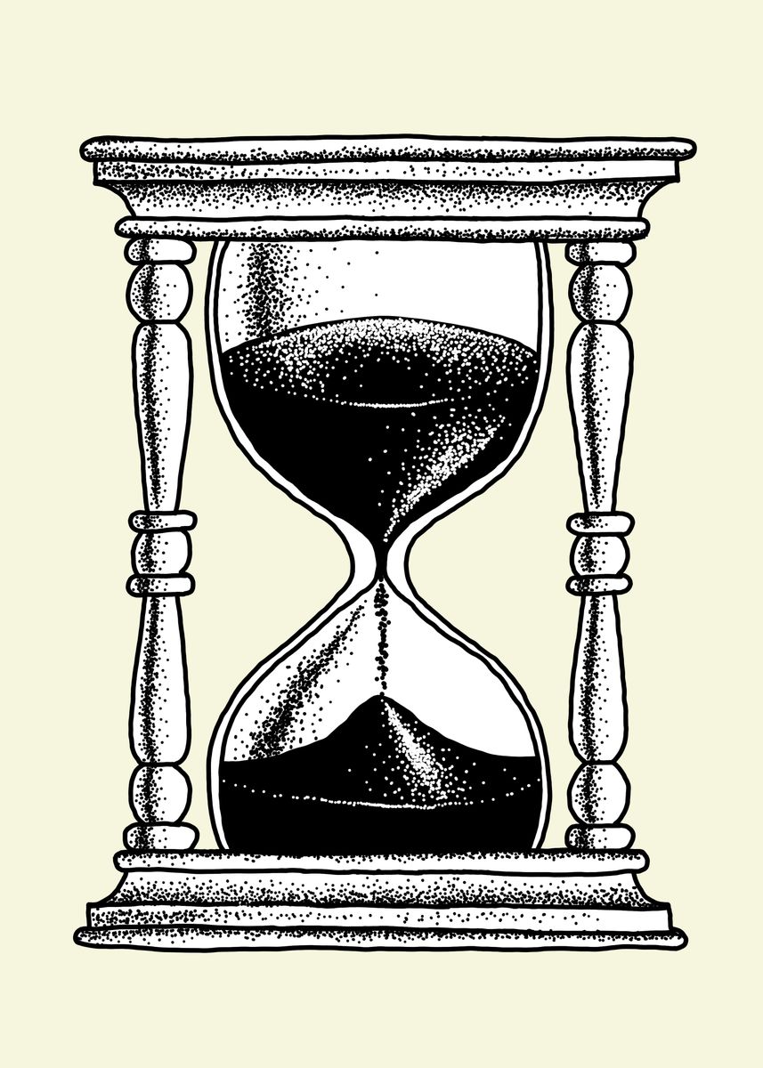'Hourglass' Poster by Boris Rajic | Displate