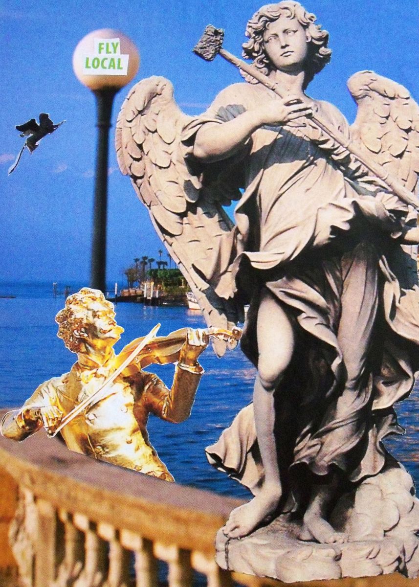 'Fly local ' Poster by Nadia Davidson | Displate