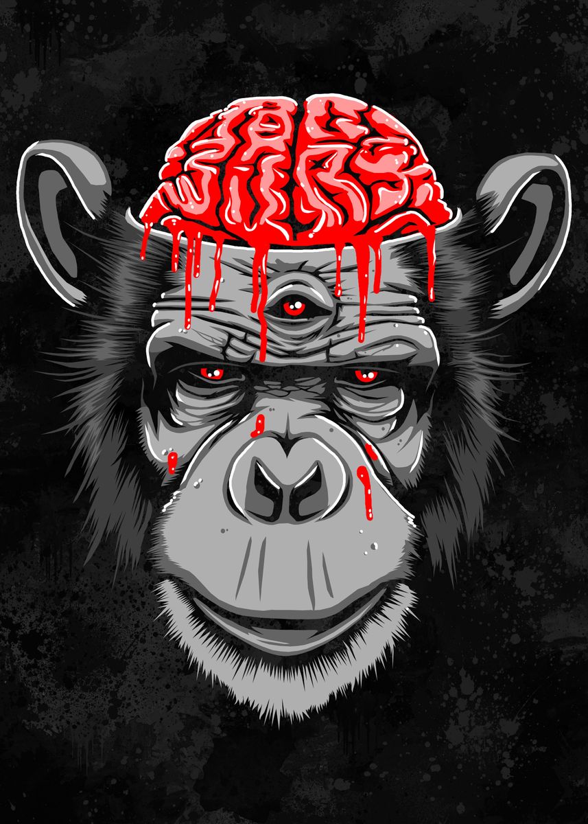 'Inner Monologue' Poster, picture, metal print, paint by Garyck Arntzen ...