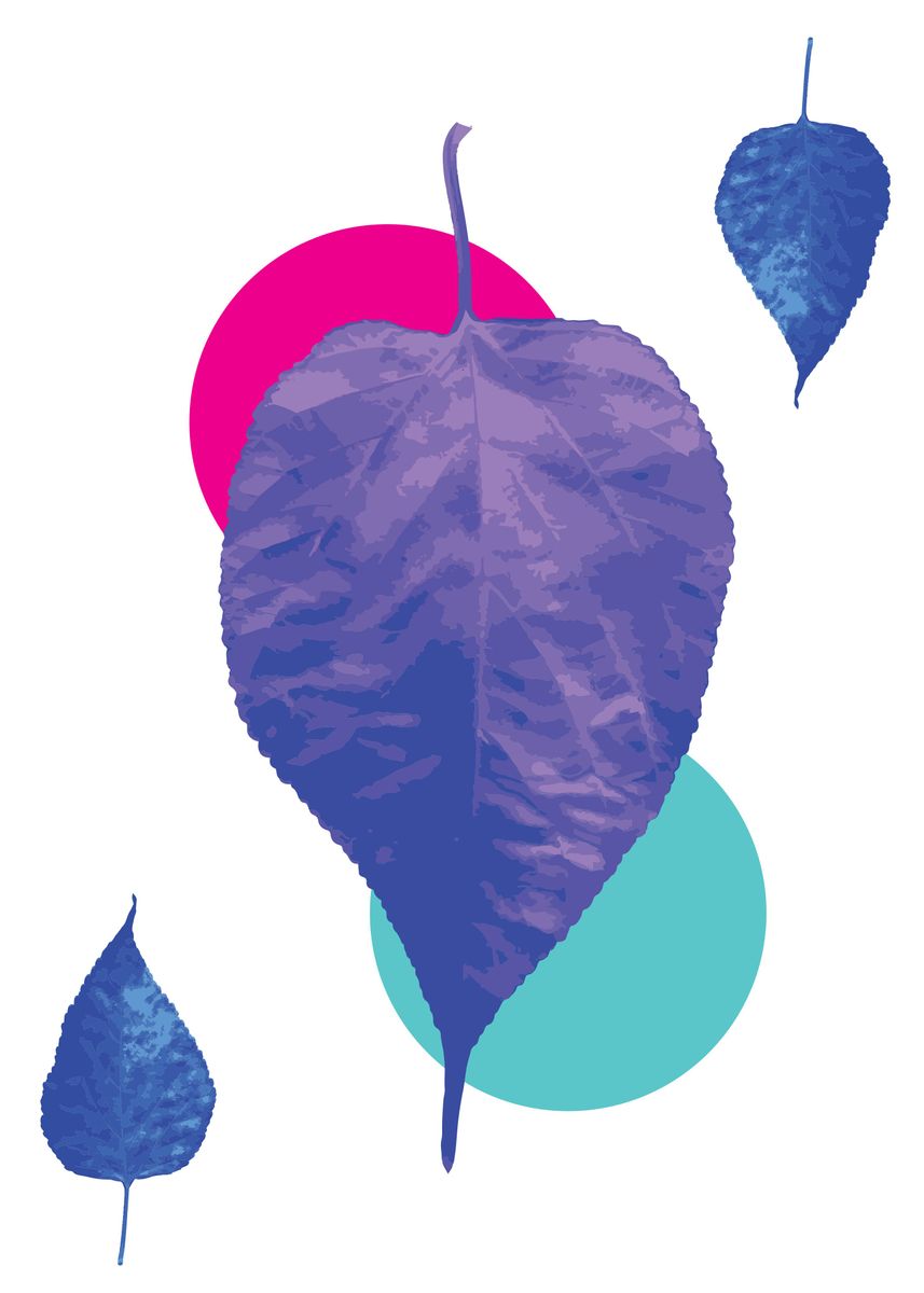 'modern nature art 1' Poster by taps lawrence | Displate