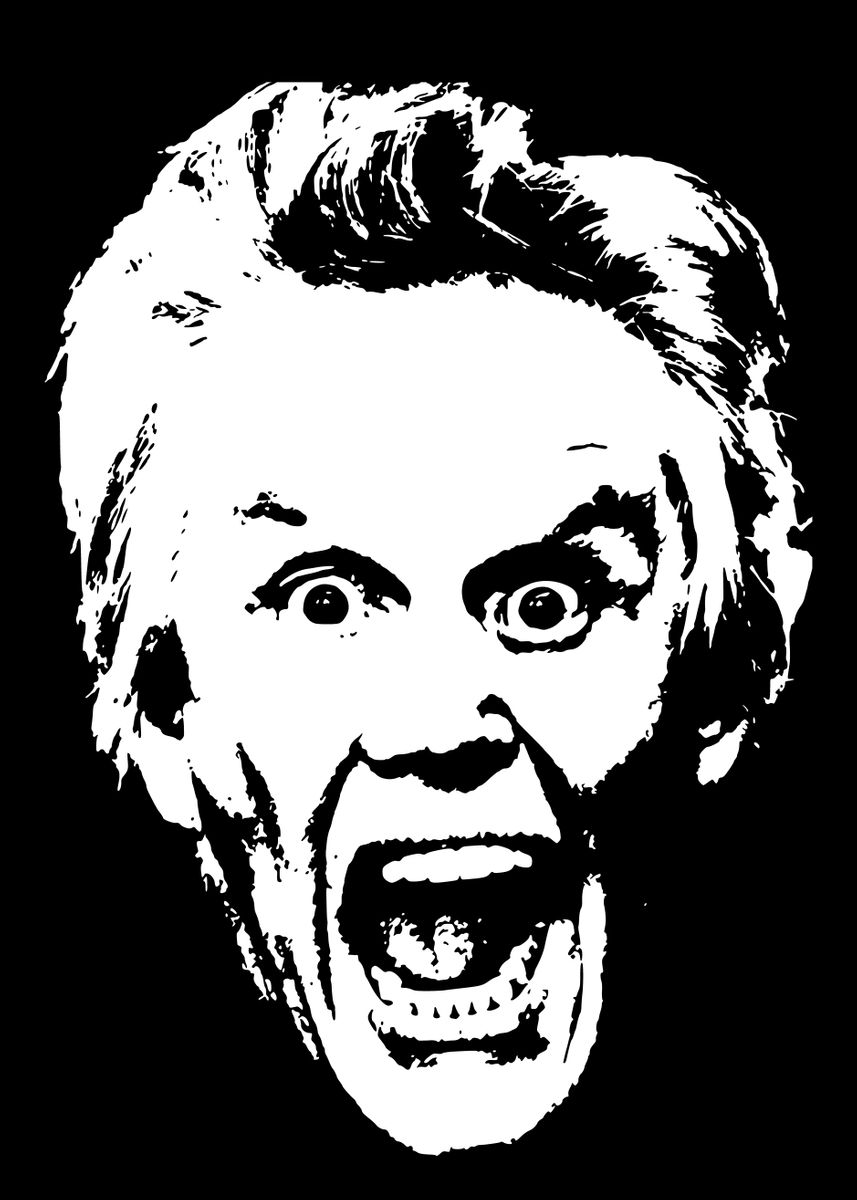 'Gary Busey' Poster, picture, metal print, paint by Filip Hellman ...