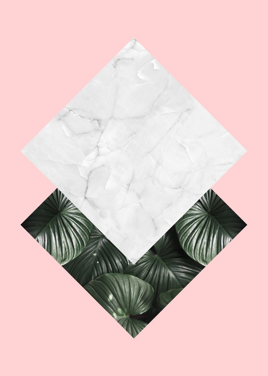 'Natural polygon II' Poster, picture, metal print, paint by Vitor Costa ...