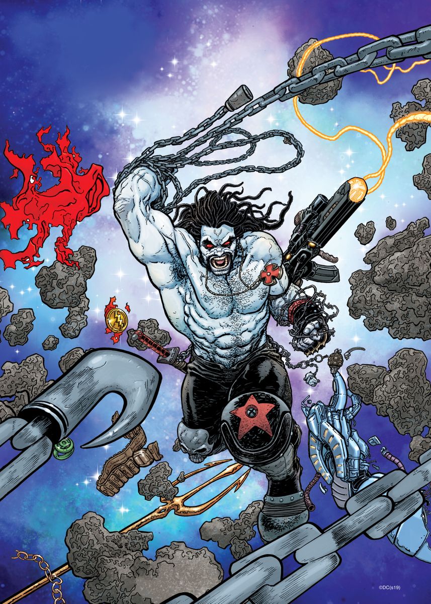 'Mayhem' Poster, picture, metal print, paint by DC Comics | Displate