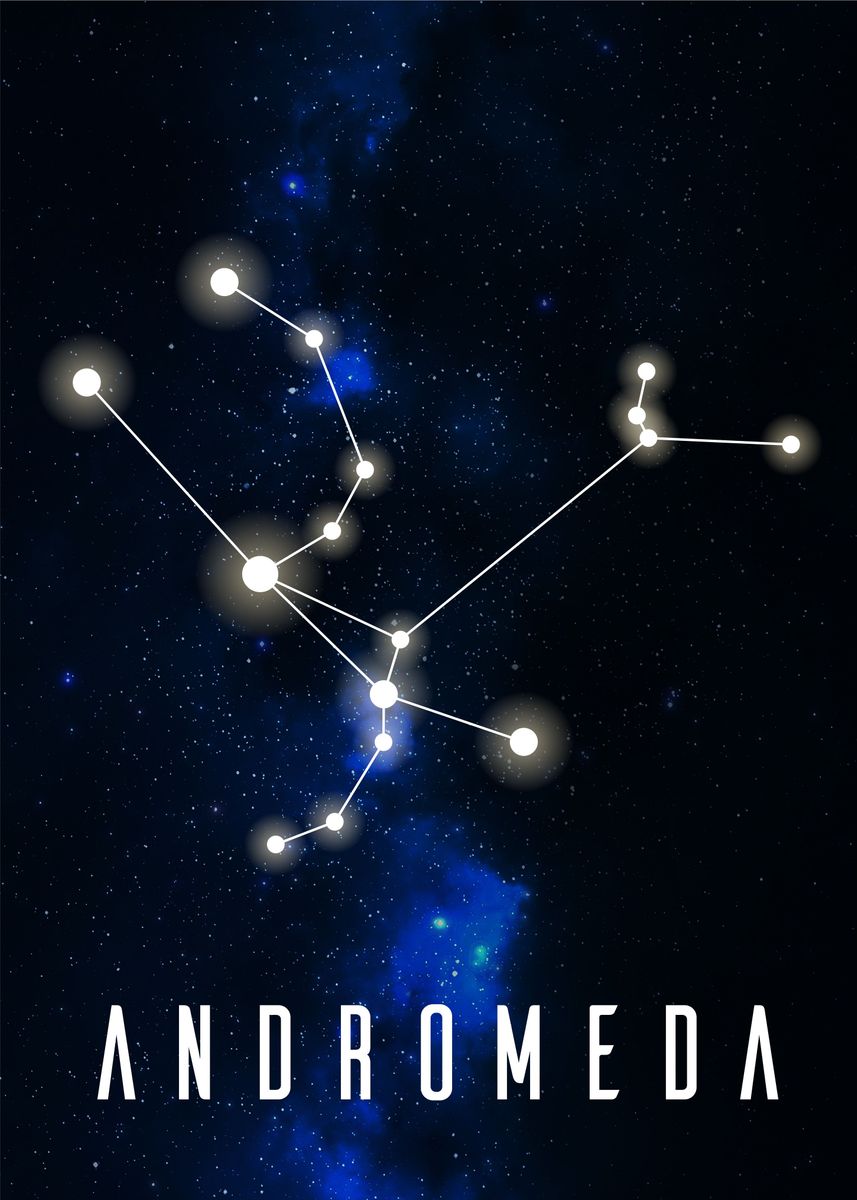 'andromeda' Poster, picture, metal print, paint by yanis purwantono ...