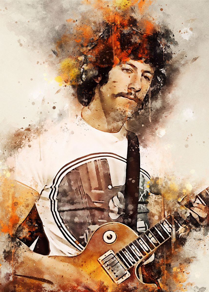 'Peter Green ' Poster, picture, metal print, paint by Muhammad Irsan ...