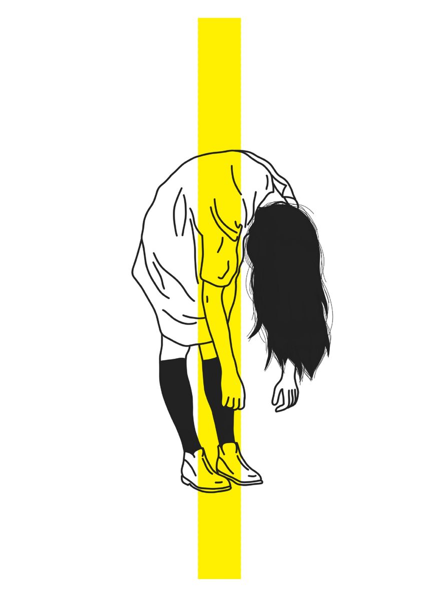 'doomed' Poster, picture, metal print, paint by Lnms | Displate