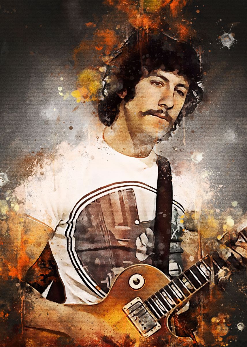 'Peter Green II' Poster, picture, metal print, paint by Muhammad Irsan ...