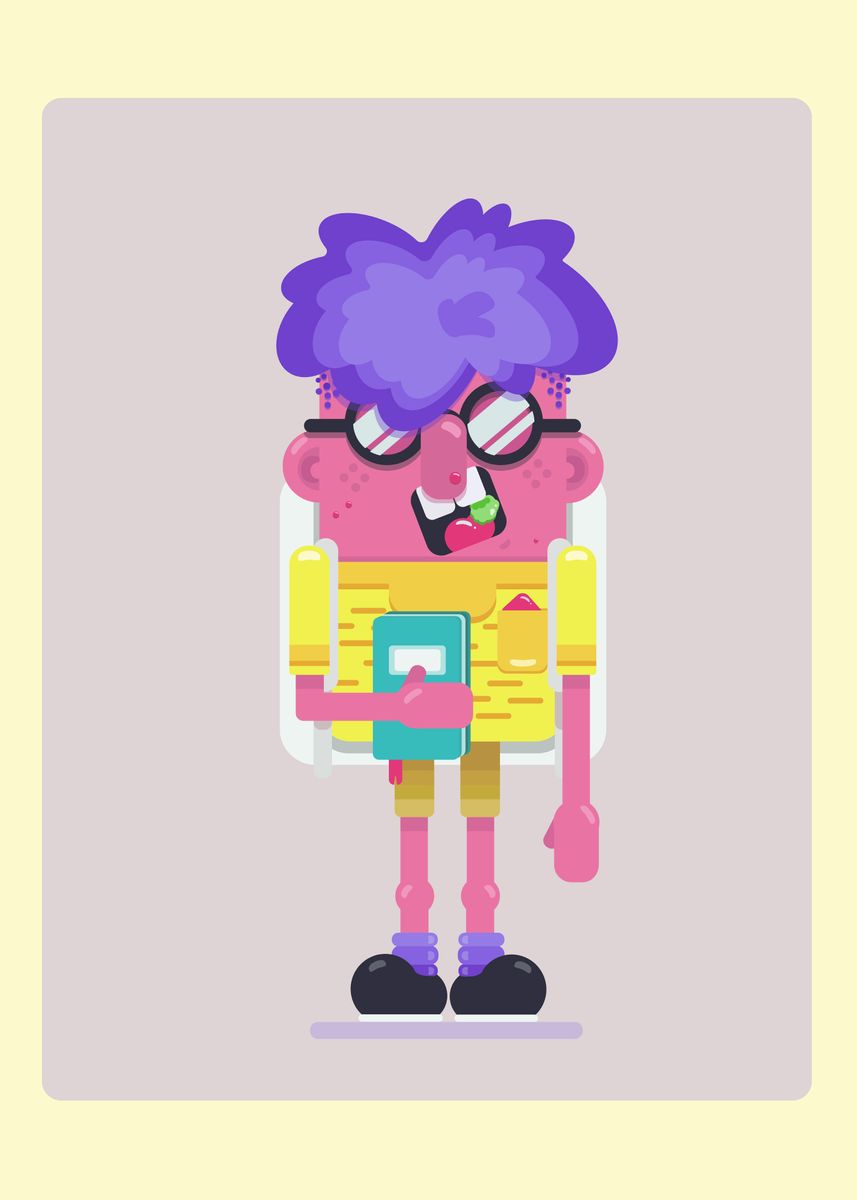 'Mati' Poster, picture, metal print, paint by Ivanka BB | Displate