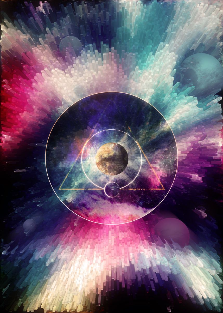 'Singularity' Poster, picture, metal print, paint by Alexandre Poitras ...