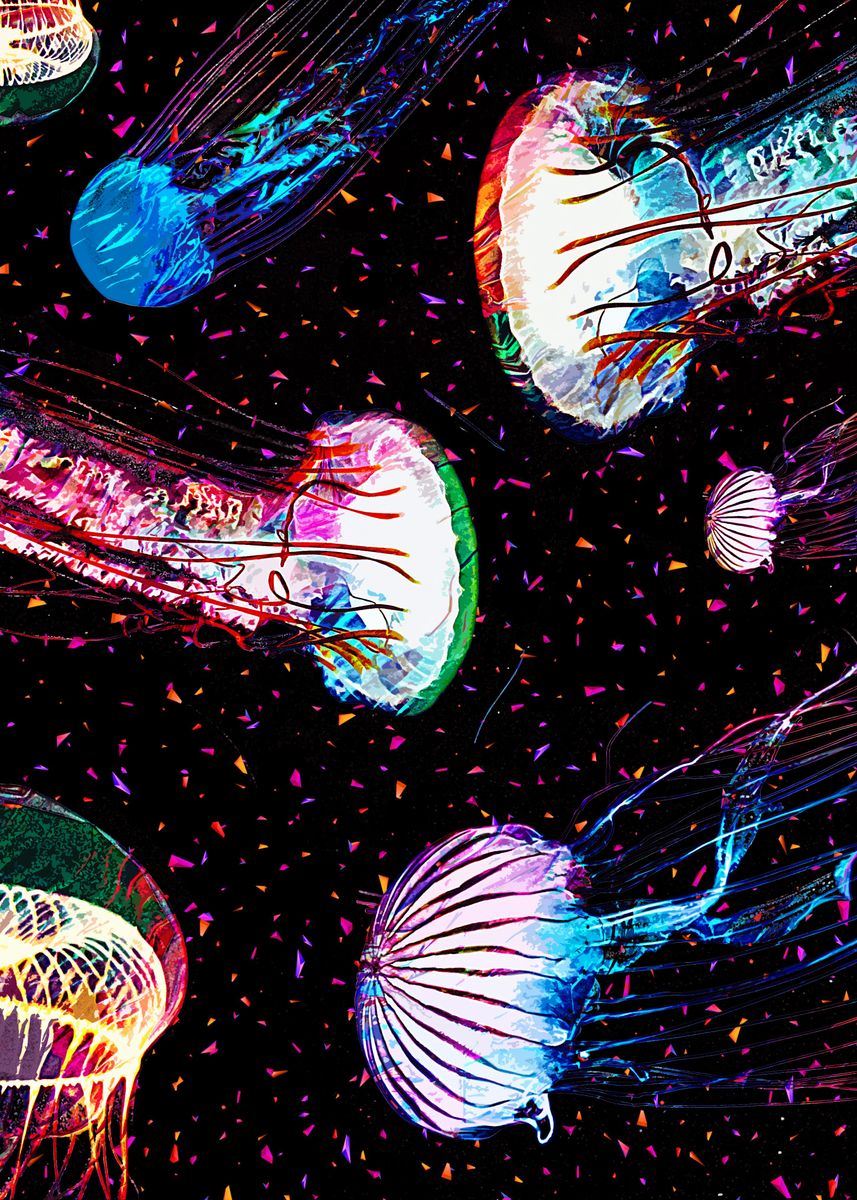 'Jelly A1' Poster, picture, metal print, paint by Gab Fernando | Displate