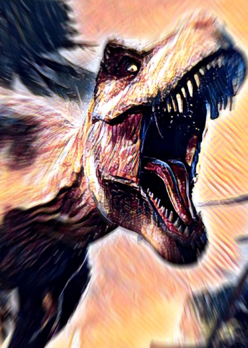 'Trex' Poster by ANDRE MCKAY | Displate