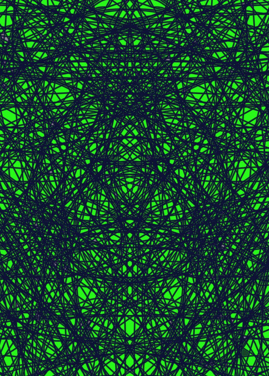 'Abstract Busy Lines' Poster by Mythili | Displate