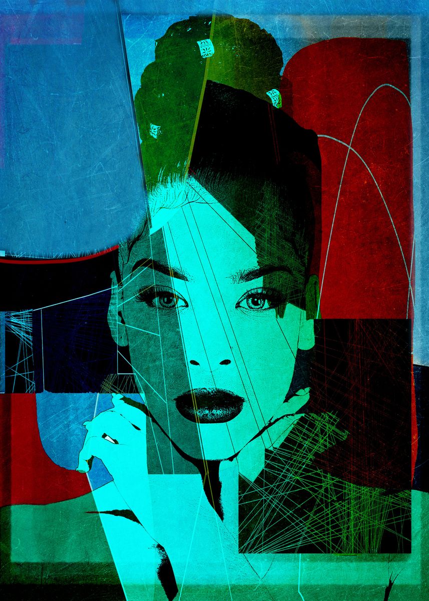 'Pop Art Design 4' Poster by Roberto Moro | Displate