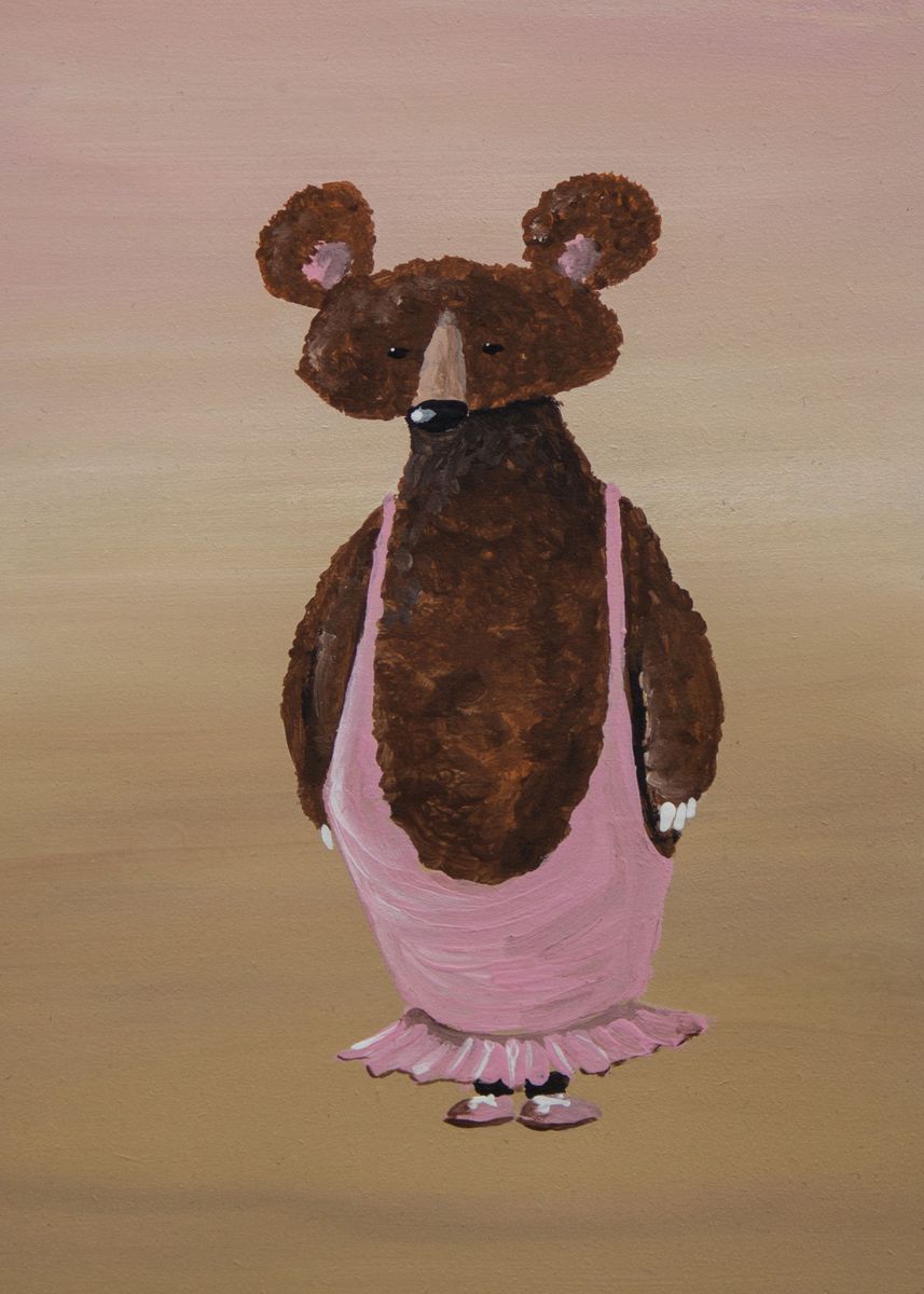 'rupert' Poster, picture, metal print, paint by Bob Goodall | Displate