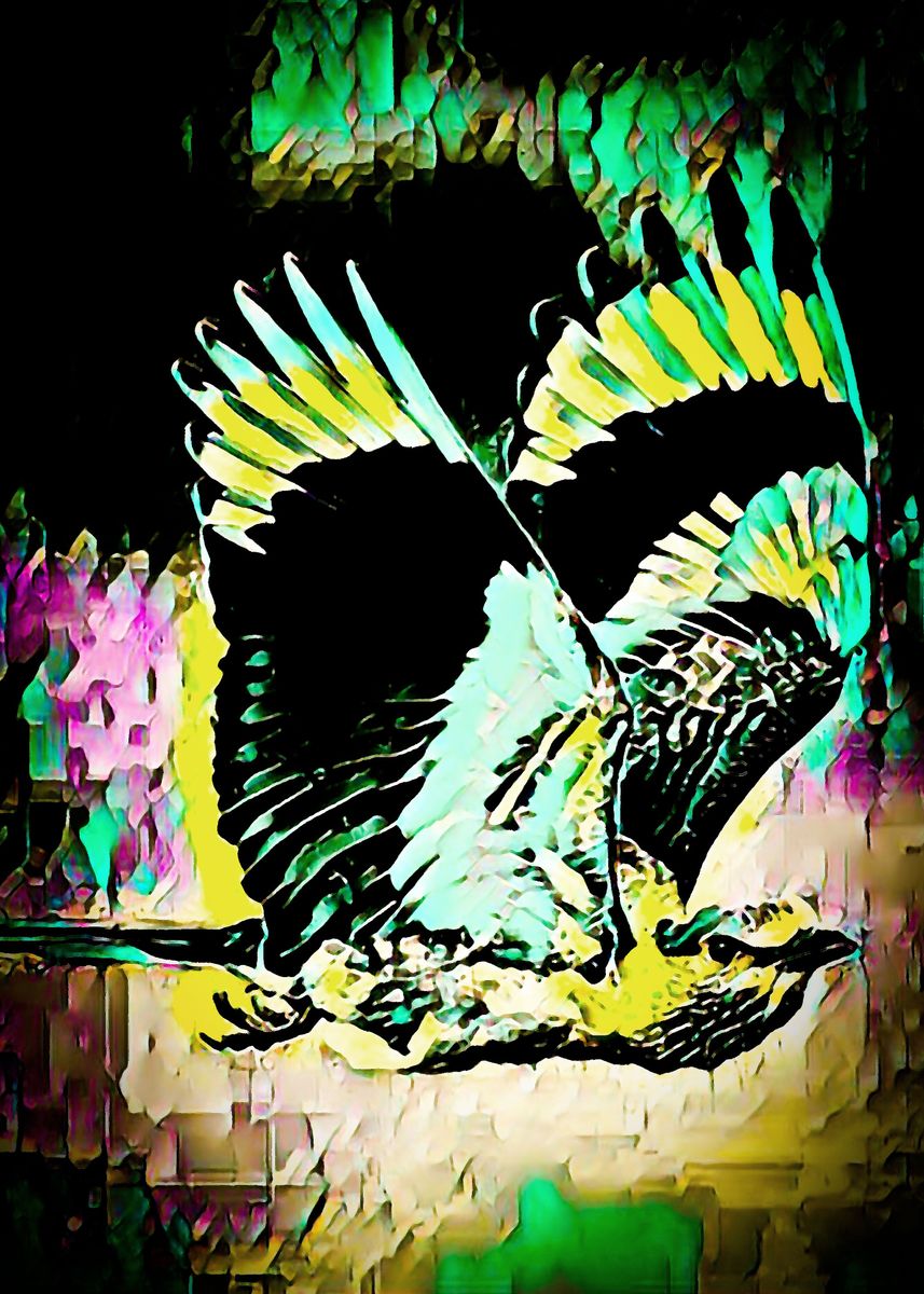 'On a journey ' Poster, picture, metal print, paint by ANDRE MCKAY ...