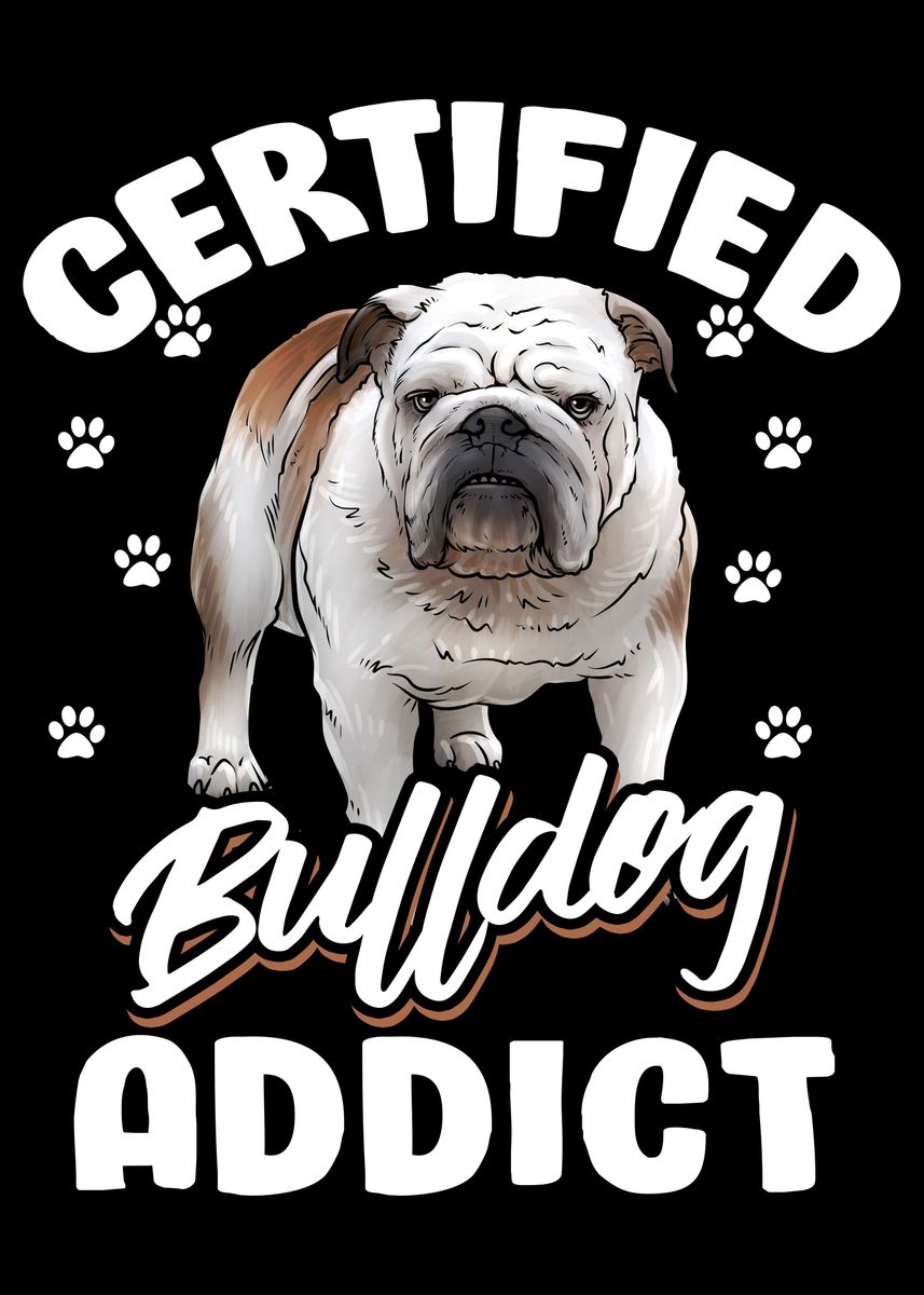 'Certified Addict' Poster, picture, metal print, paint by Wonderful ...
