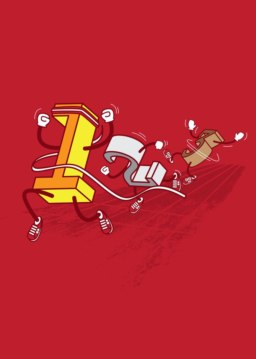 'I am number one' Poster, picture, metal print, paint by Steven Toang ...