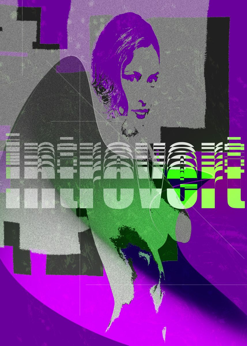 'Introvert' Poster, picture, metal print, paint by Thomas Blunden ...