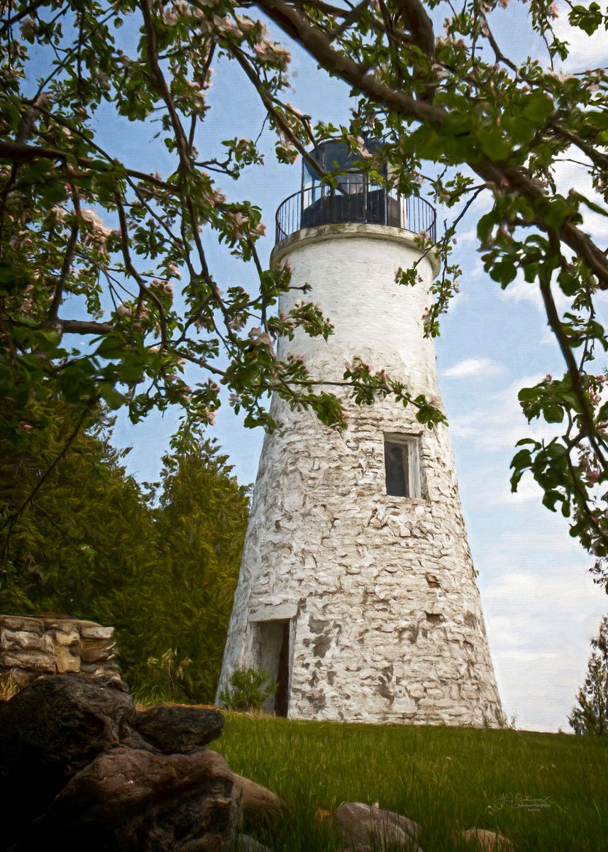 ' Presque Isle Apple tree' Poster, picture, metal print, paint by ...