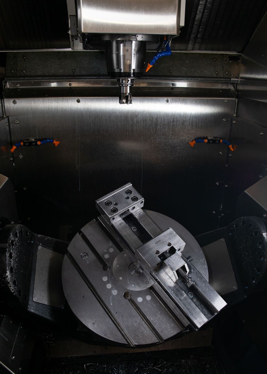 '5 Axis' Poster by Der Drache | Displate