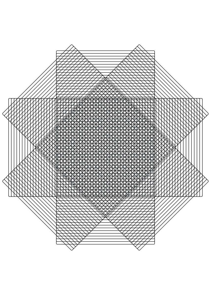 'Simple Geometry I' Poster by James Fischer | Displate