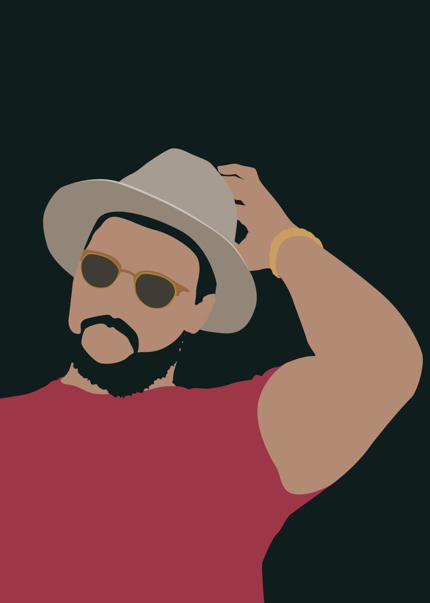 'Schoolboy Q' Poster by Richard | Displate