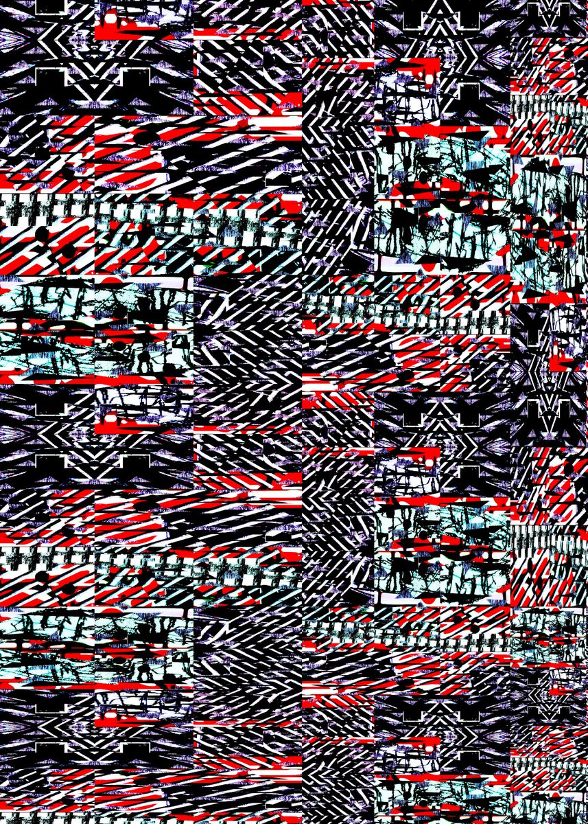 'Terror Field' Poster, picture, metal print, paint by Garth Simmons ...