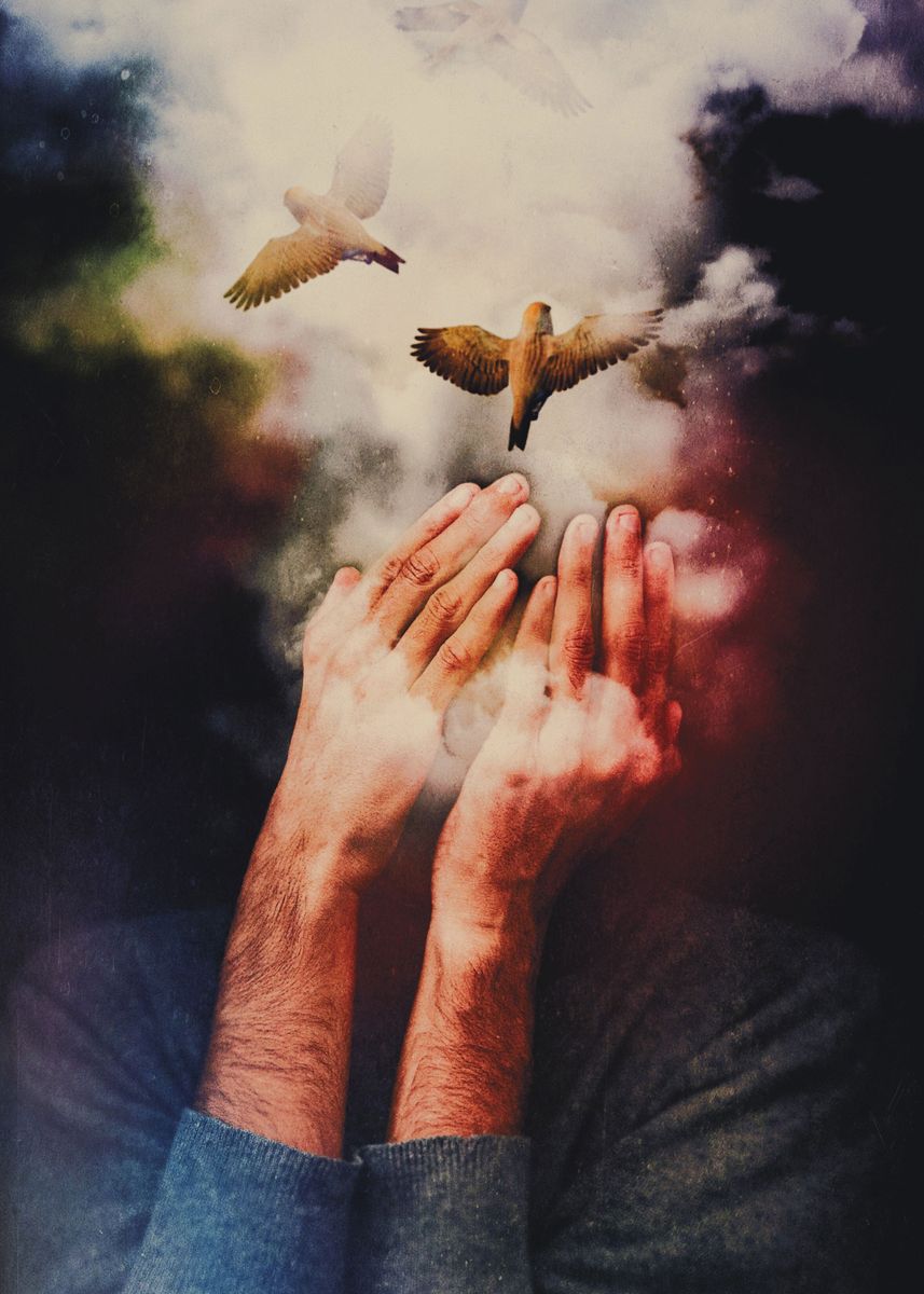 'Not Fully Aware' Poster, picture, metal print, paint by seam less ...