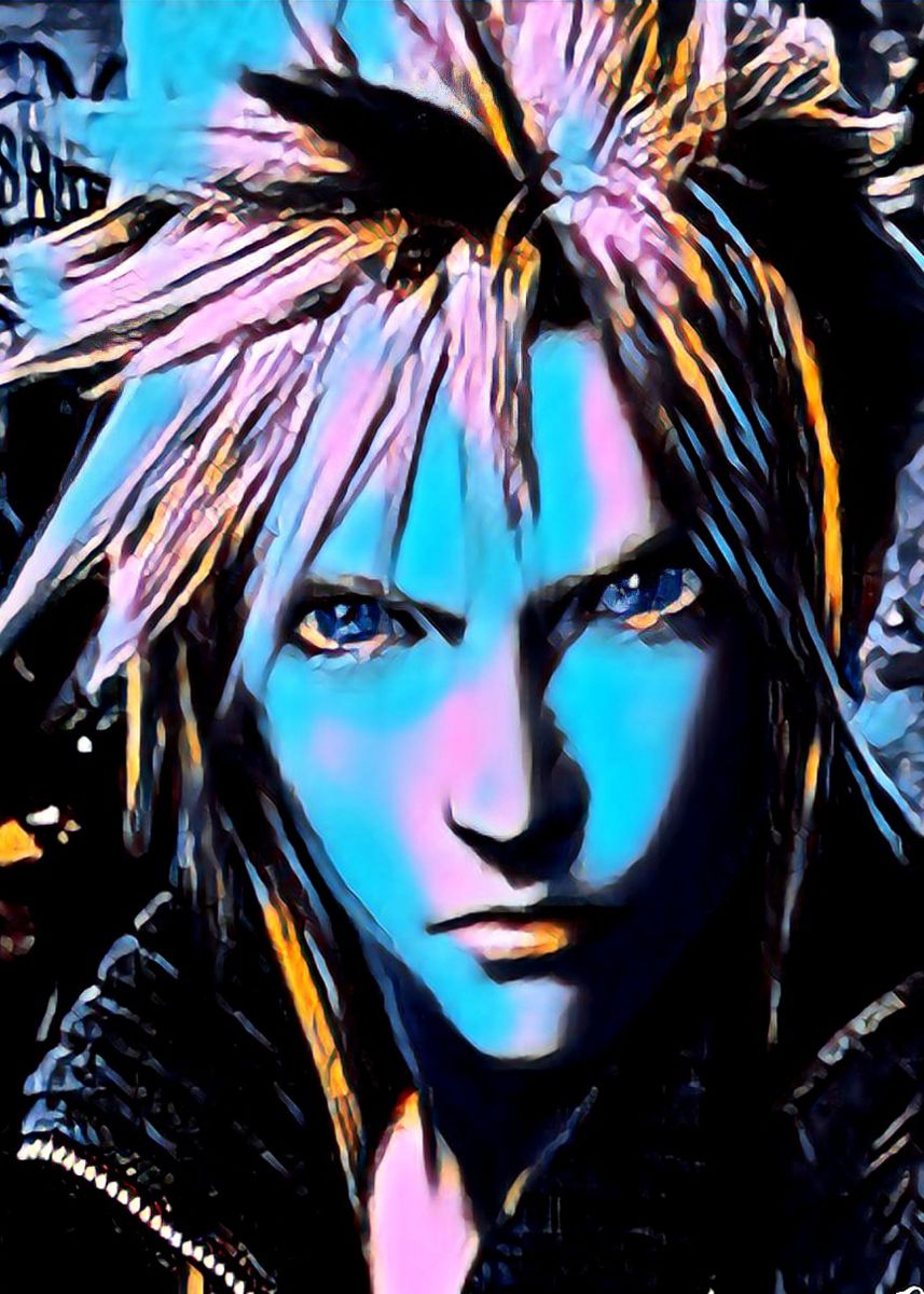 'Final Fantasy Color Art' Poster, picture, metal print, paint by ANDRE ...