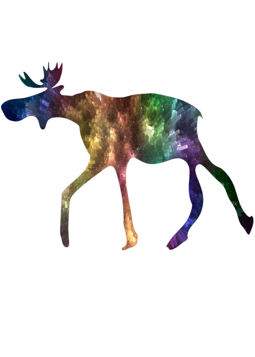 'Moose' Poster by Oleksandr Kovalov | Displate